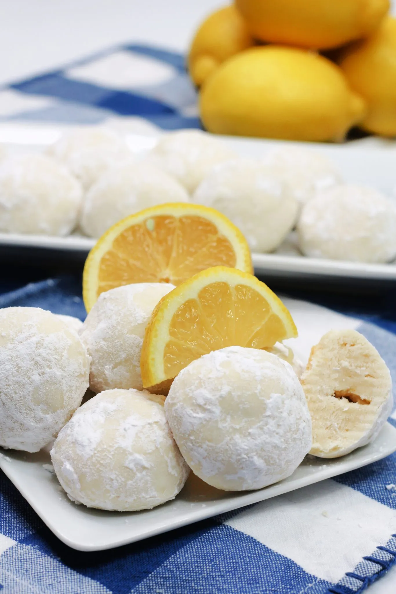 Lemon Snowball Cookies from Scratch - An Organized Chaos