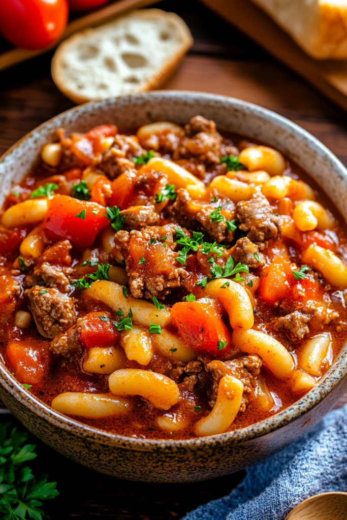 Slow Cooker Goulash Recipe - An Organized Chaos