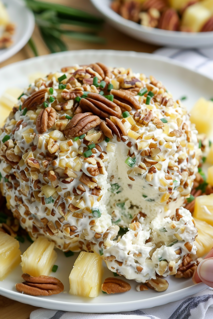 Pineapple Cheese Ball - An Organized Chaos