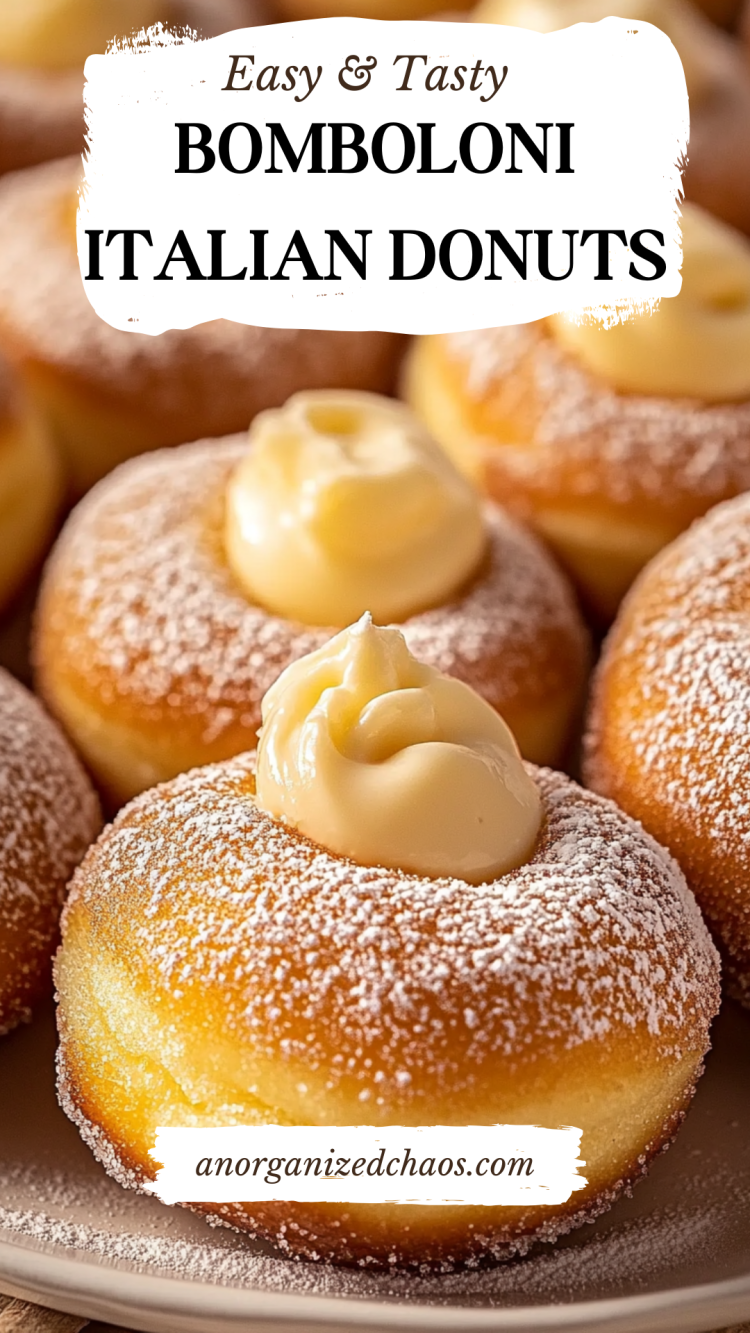 Bomboloni Italian Donuts Recipe - An Organized Chaos