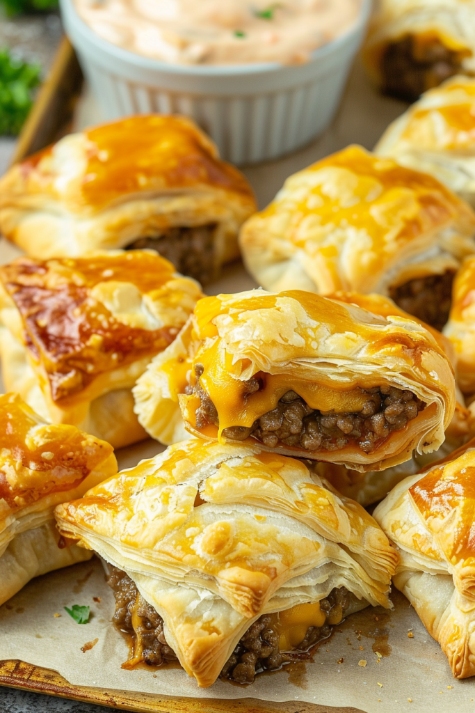Cheeseburger Pockets - An Organized Chaos