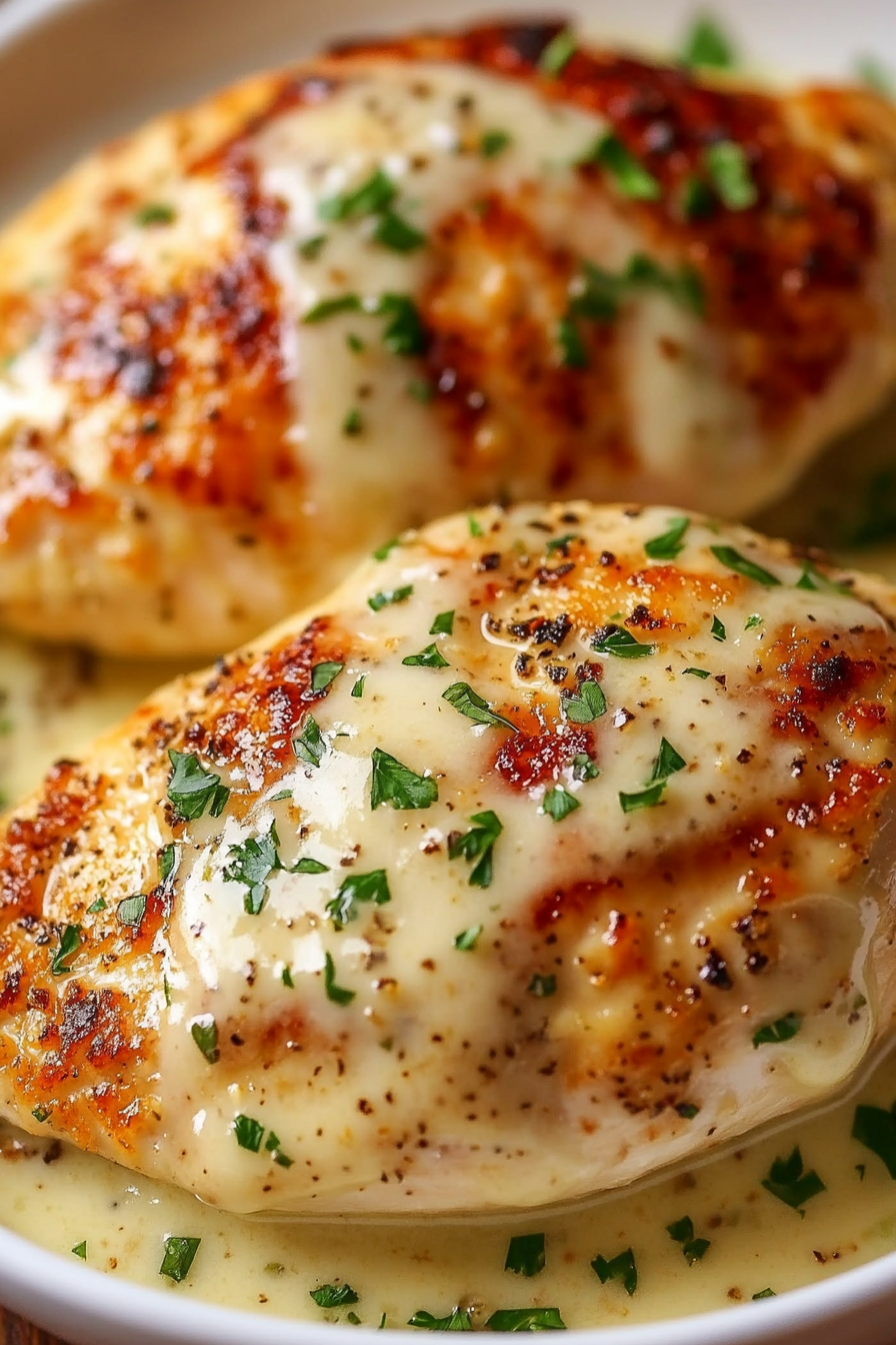 Baked Caesar Chicken - An Organized Chaos