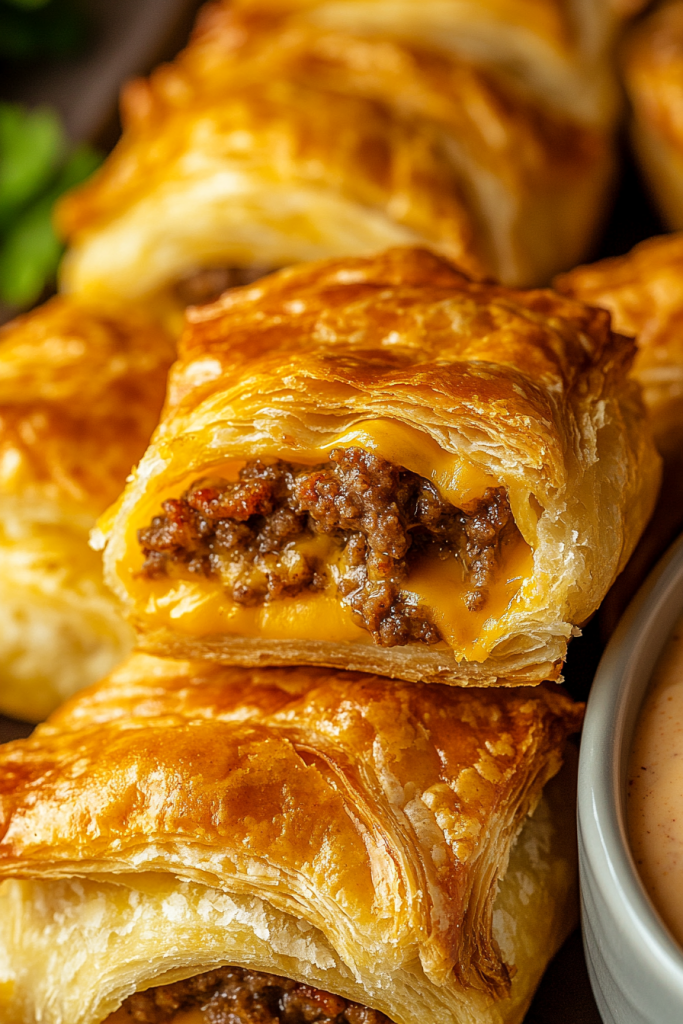 Cheeseburger Pockets - An Organized Chaos