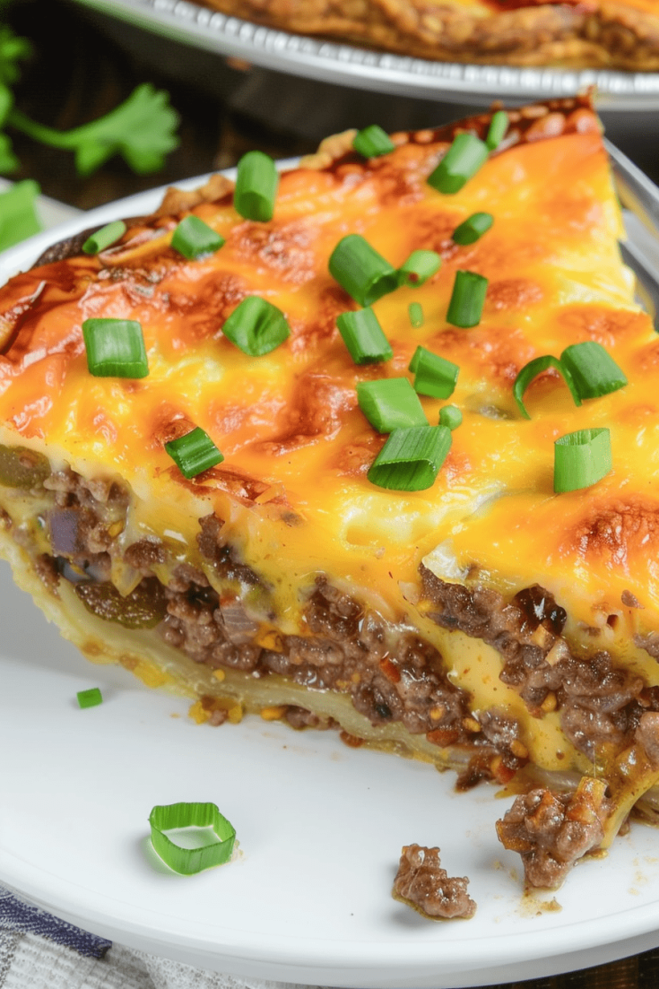 Impossible Cheeseburger Pie - An Organized Chaos