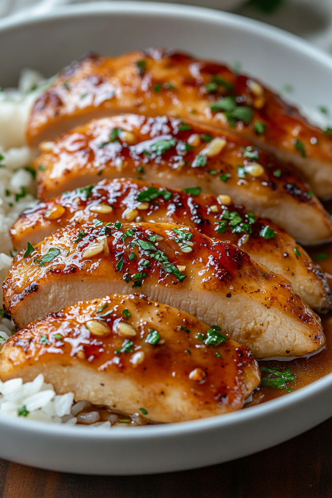 Honey Garlic Chicken Breasts - An Organized Chaos