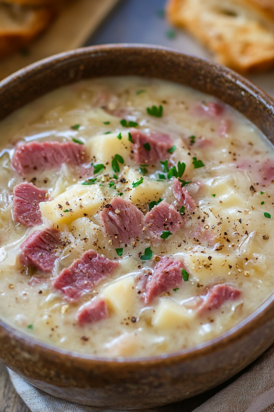 Creamy Reuben Soup - An Organized Chaos
