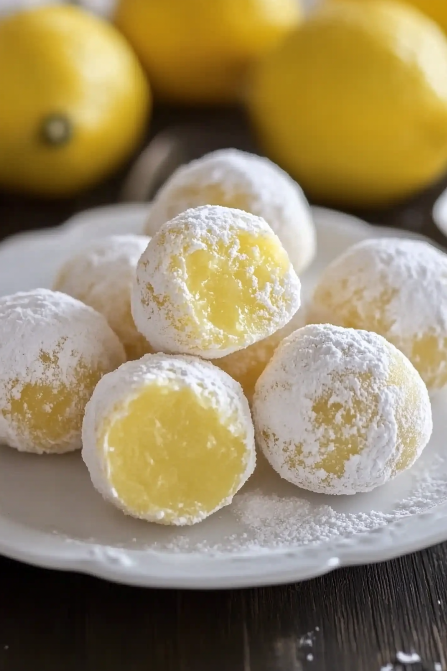 Lemon Truffles - An Organized Chaos