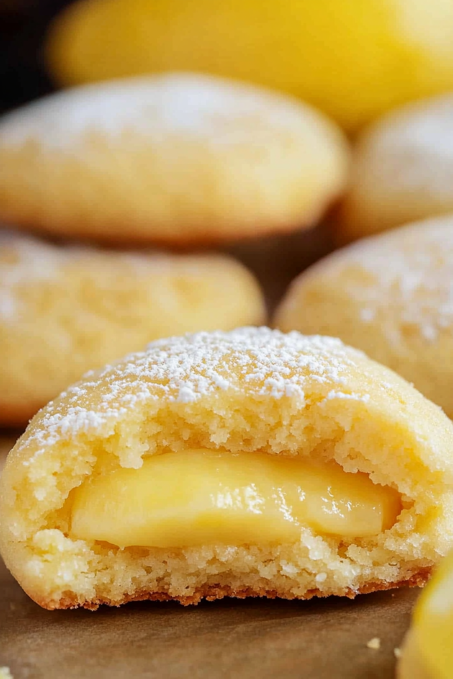 Stuffed Lemon Cookies - An Organized Chaos