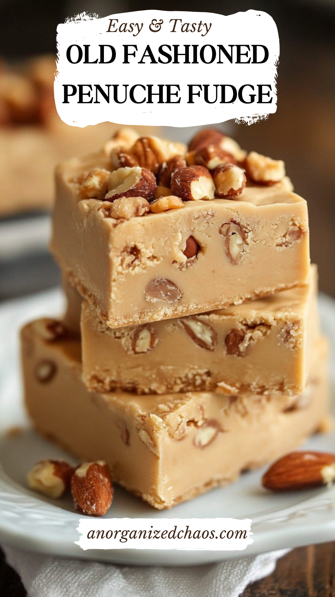 Old Fashioned Penuche Fudge Recipe - An Organized Chaos