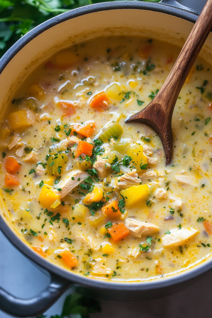 Leftover Turkey Soup - An Organized Chaos