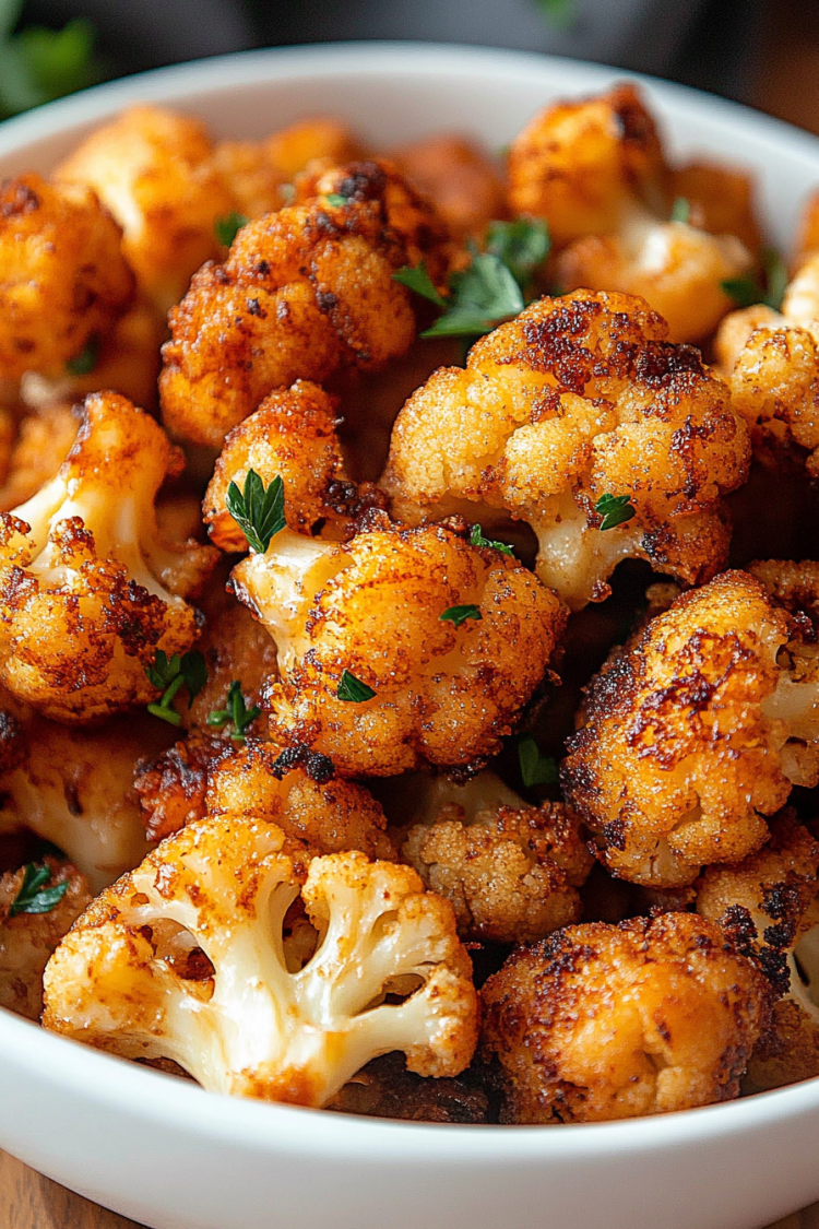Crispy Cauliflower - An Organized Chaos