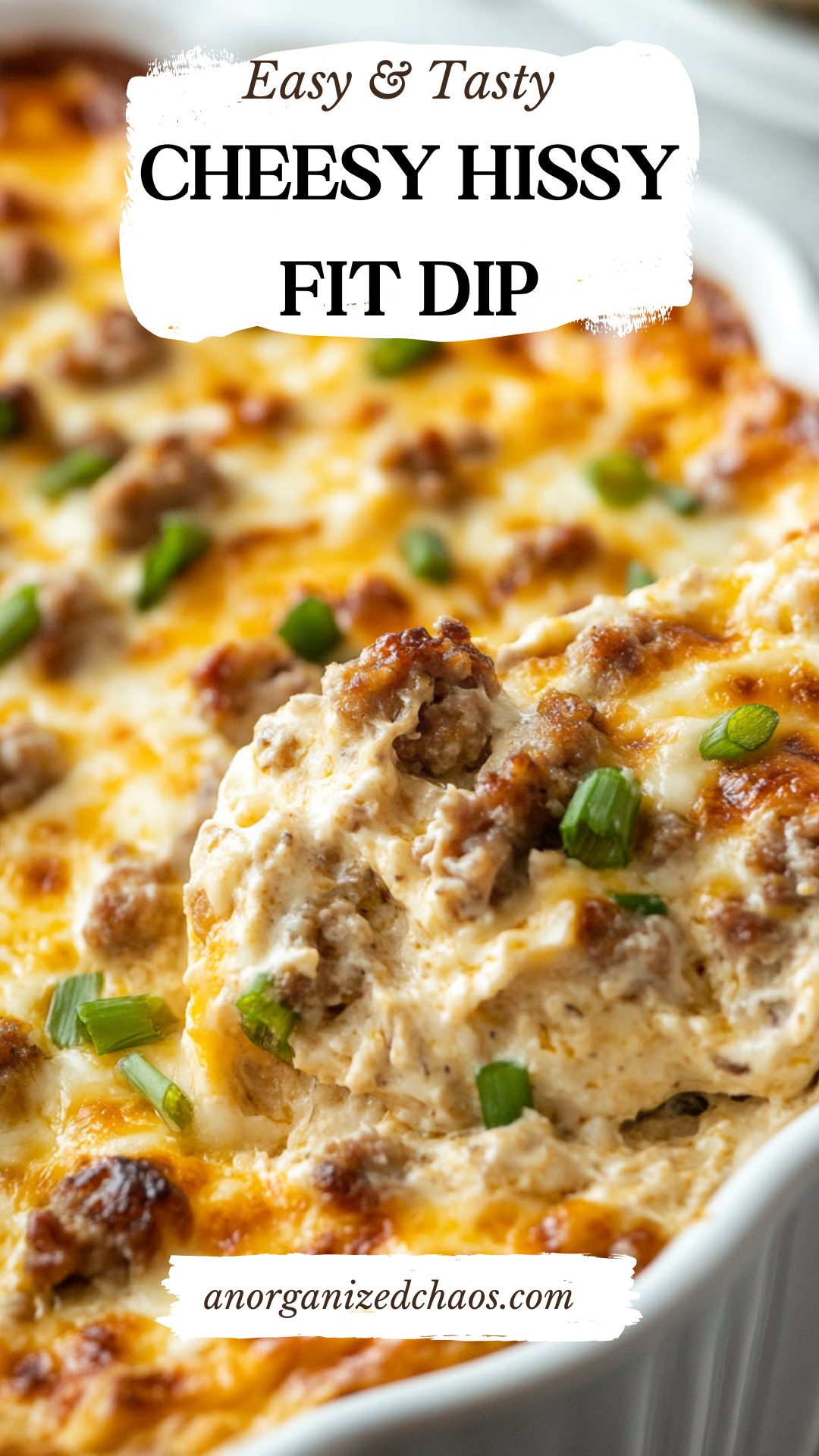 Cheesy Hissy Fit Dip - An Organized Chaos