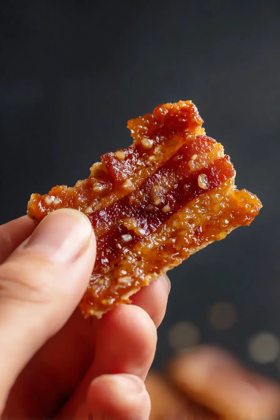 Candied Bacon Crackers - An Organized Chaos