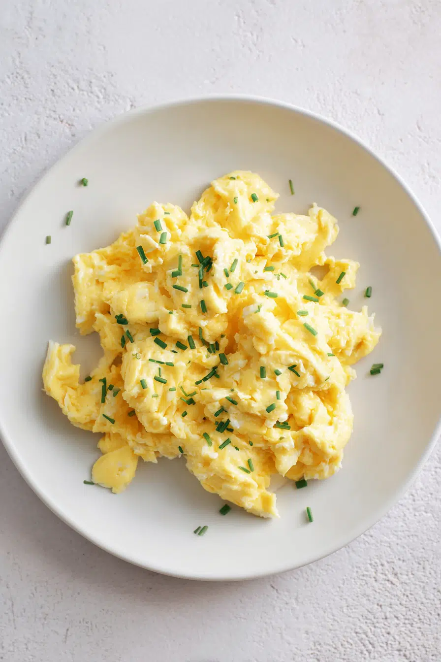 Creamy Scrambled Eggs - An Organized Chaos