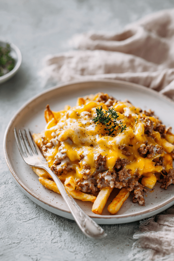 Cheeseburger French Fry Bake - An Organized Chaos