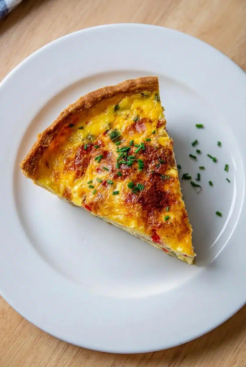 Western Omelet Quiche - An Organized Chaos