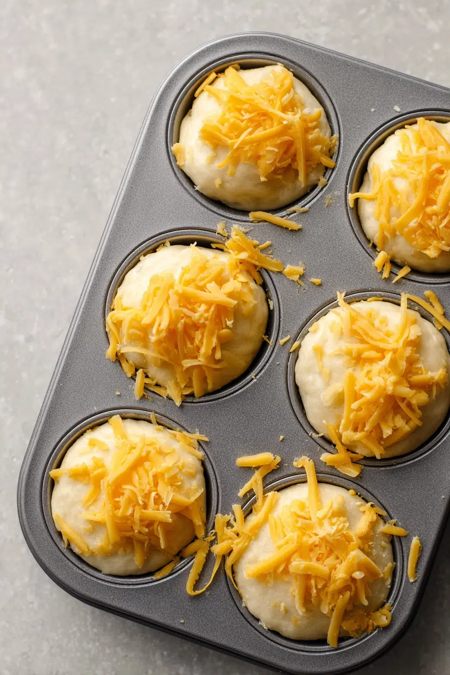 Cheddar Cheese Buns - An Organized Chaos