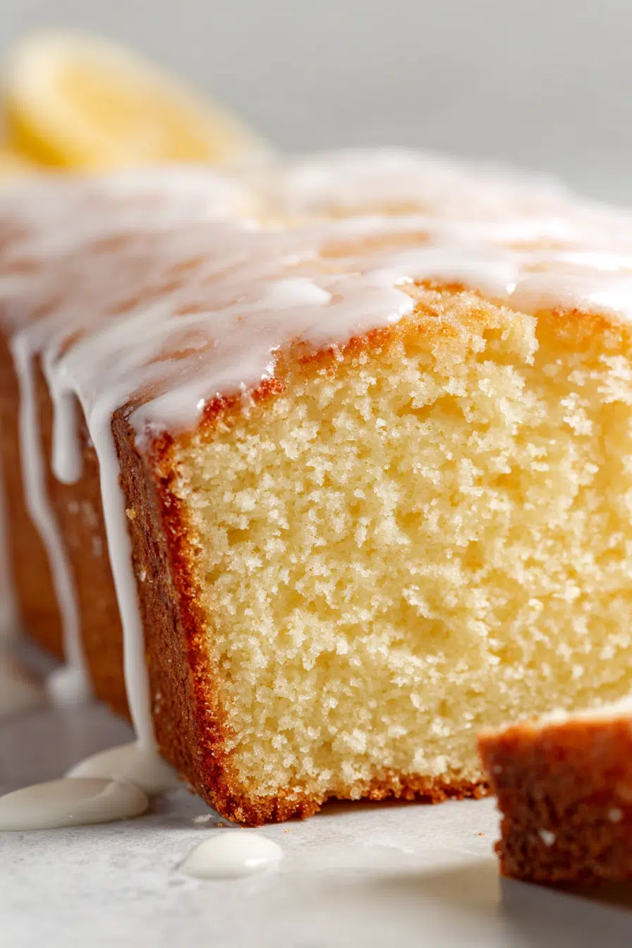 Classic Vanilla Pound Cake - An Organized Chaos