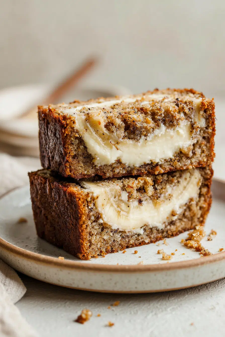 Cream Cheese Banana Bread - An Organized Chaos