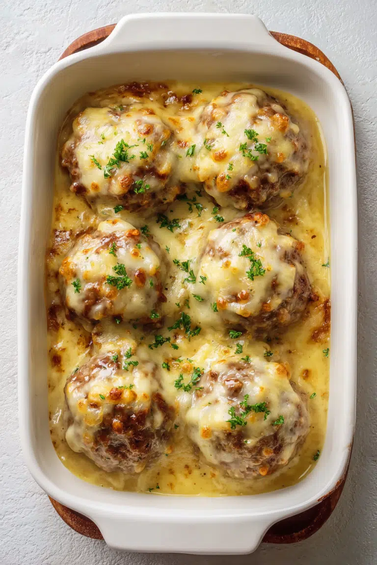 Baked Cheesy Meat Patties - An Organized Chaos