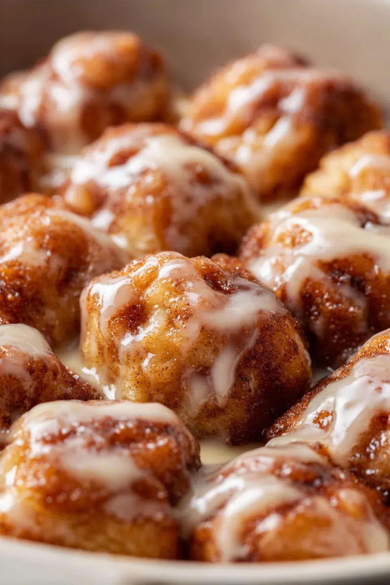 Cinnamon Roll Bites - An Organized Chaos