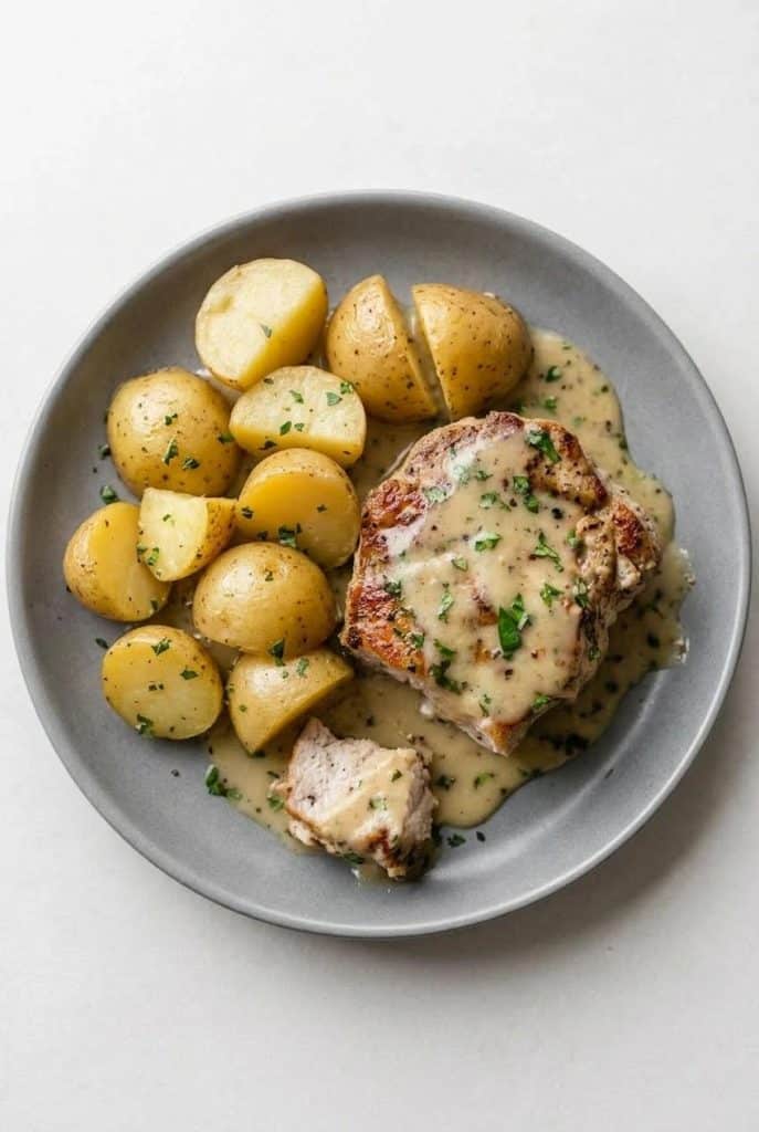 3-Ingredient Crockpot Ranch Pork Chops - An Organized Chaos