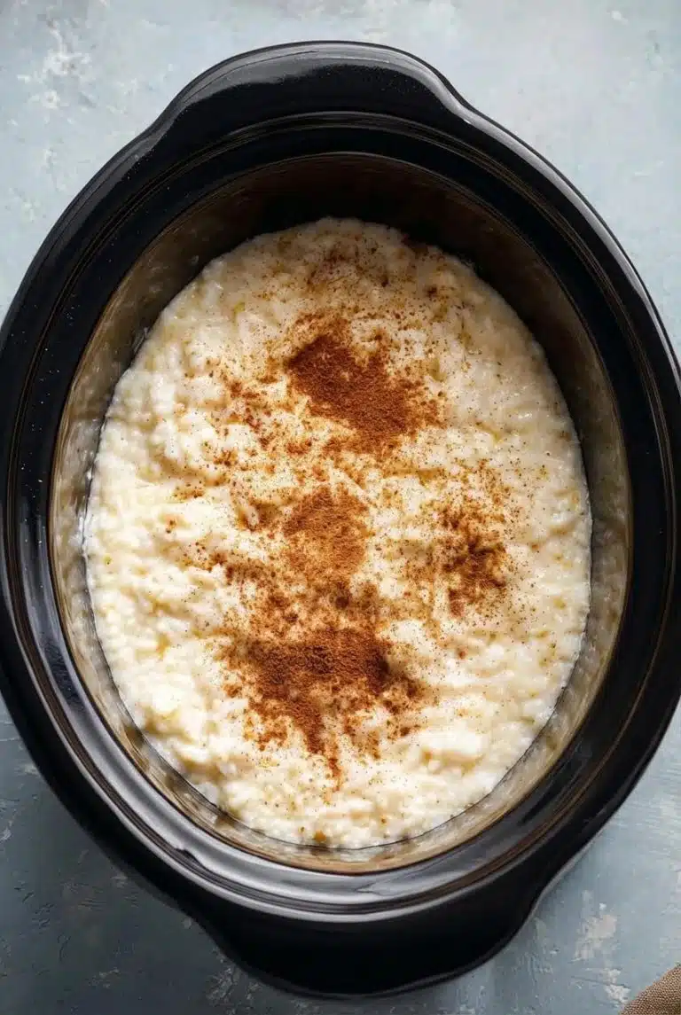 Slow Cooker Rice Pudding - An Organized Chaos