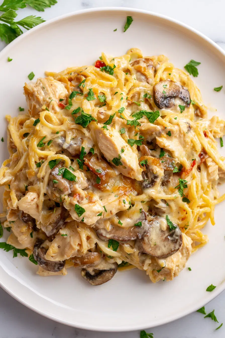 Old Fashioned Chicken Tetrazzini - An Organized Chaos