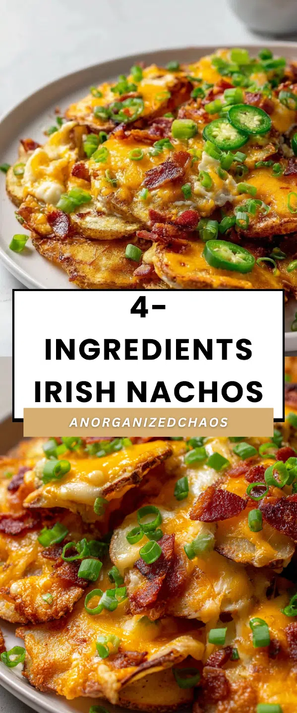 4-Ingredients Irish Nachos - An Organized Chaos