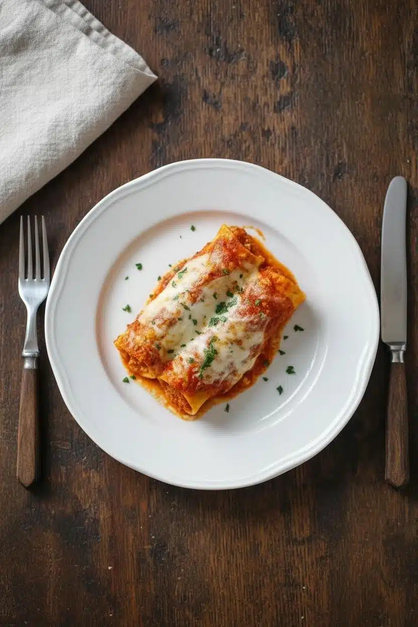 Slow Cooker Manicotti (4 Ingredients) - An Organized Chaos