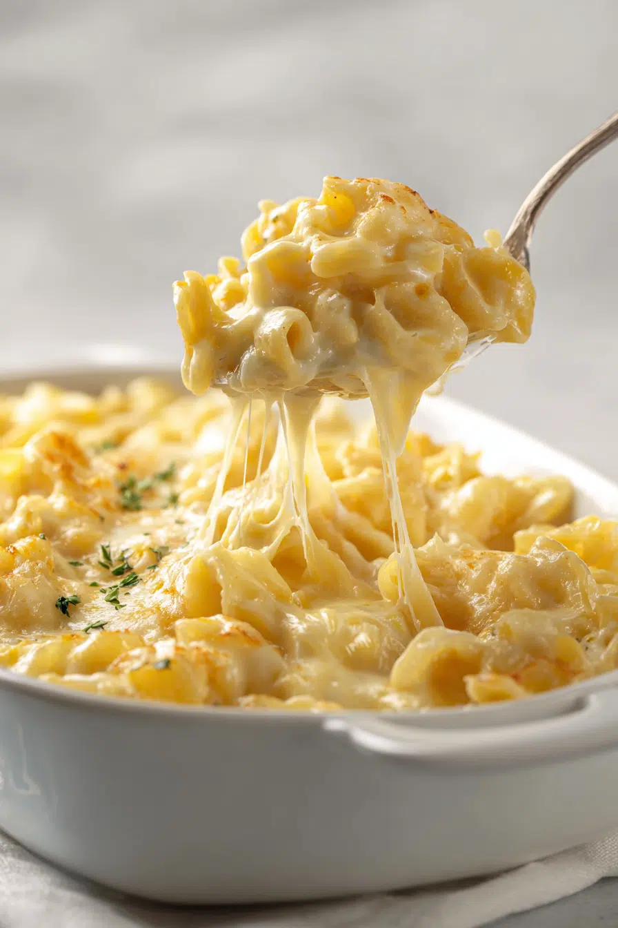 4-Ingredient Creamy Corn Noodles - An Organized Chaos