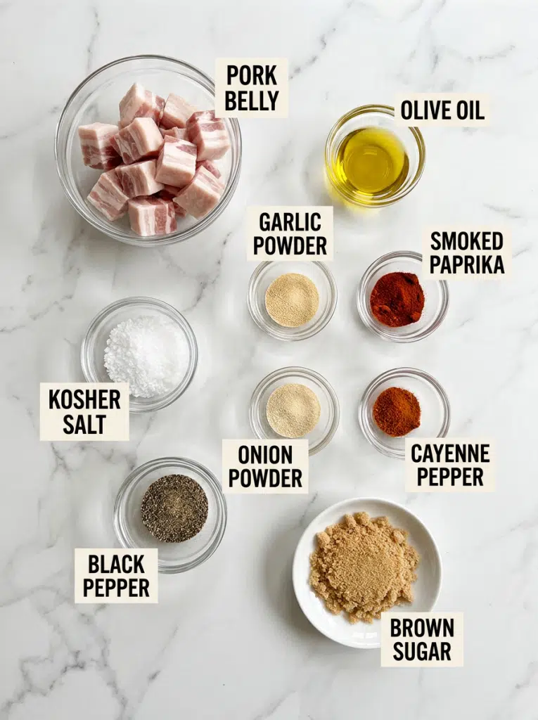 Crispy Pork Belly Bites - An Organized Chaos