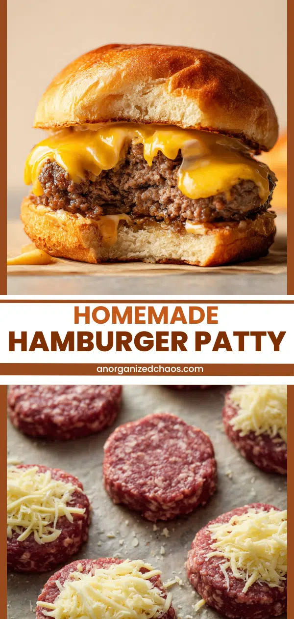 Hamburger Patty - An Organized Chaos