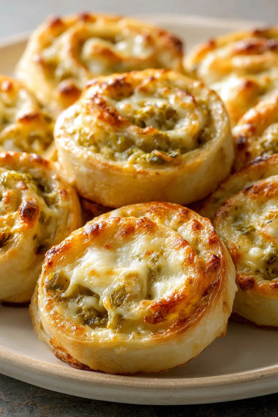 4-Ingredient Green Chile Pinwheels - An Organized Chaos
