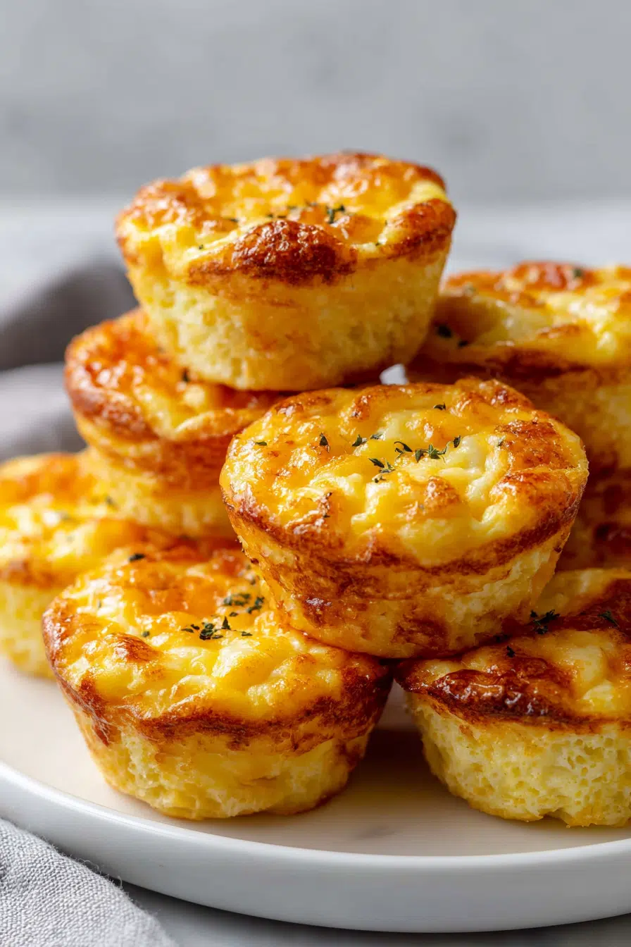 3-Ingredient Low-Carb Egg Bites - An Organized Chaos