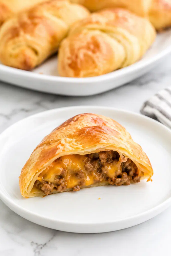 4-Ingredient Beef Crescent Puffs - An Organized Chaos